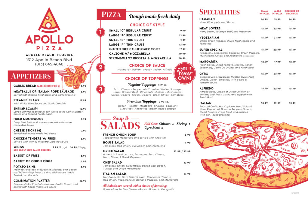 Alpha Pizza – Apollo Beach – Pizza Past Prime / Apollo Beach, Florida