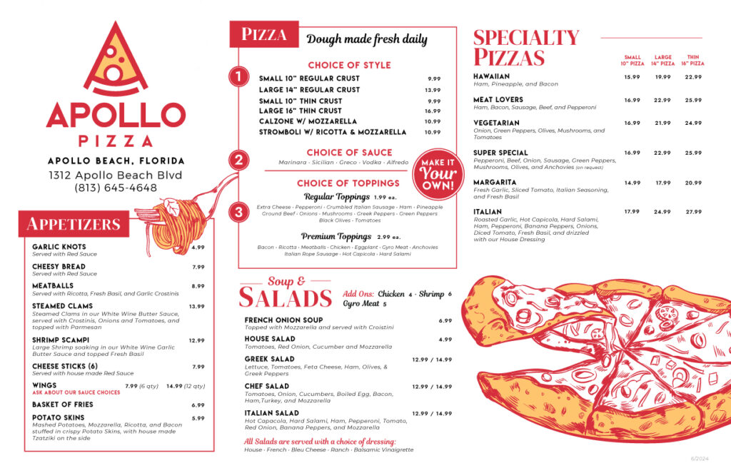 Alpha Pizza – Apollo Beach – Pizza Past Prime / Apollo Beach, Florida